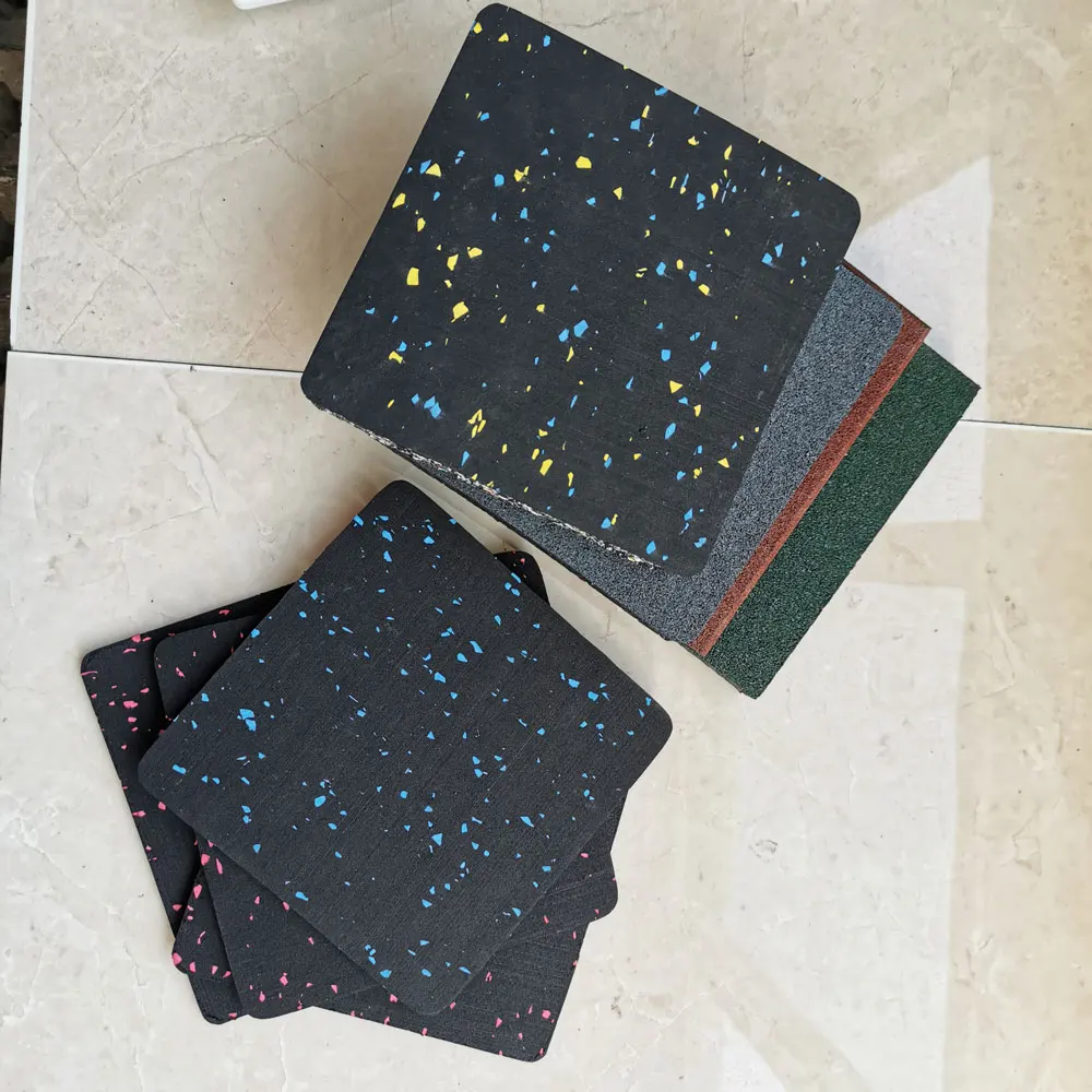 Colorful Rubber Flooring - Durable, Waterproof, and Safe