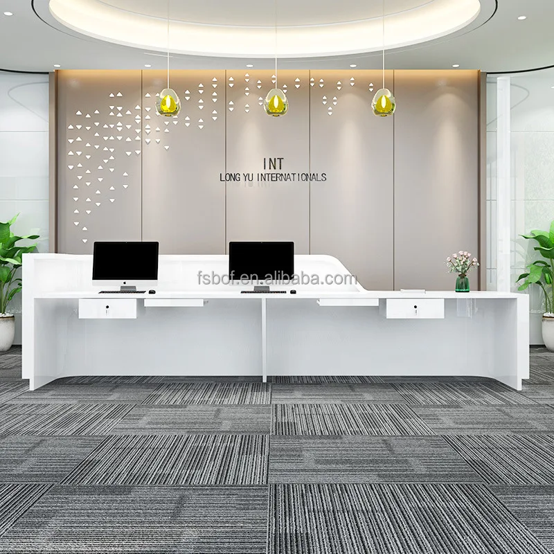 New Modern Cashier Counter Desk Design Furniture Supermarket Checkout ...