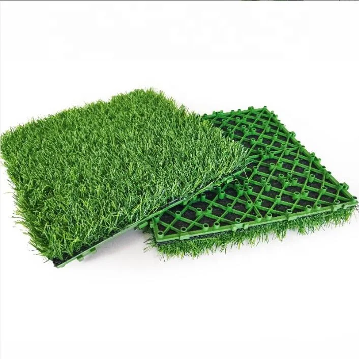 Artificial Turf Tile ceramic Tile Interlocking Grass Deck Tiles ...