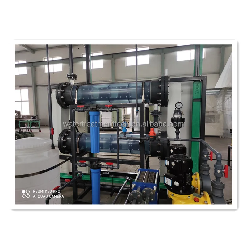 Seawater Electrochlorination System for Power Plant Cooling