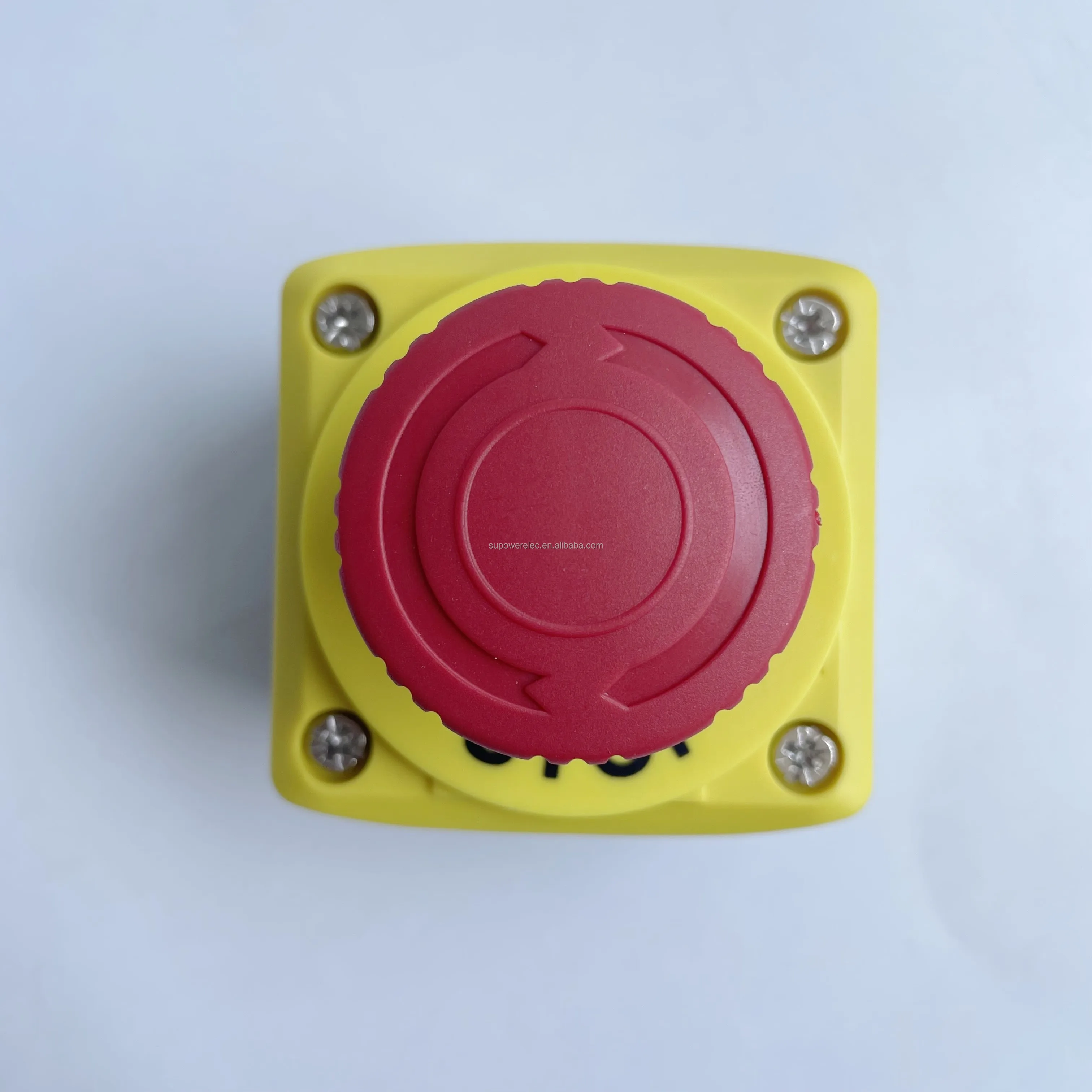 22mm 1NC Emergency Stop Push Button Switch IP65 Supower