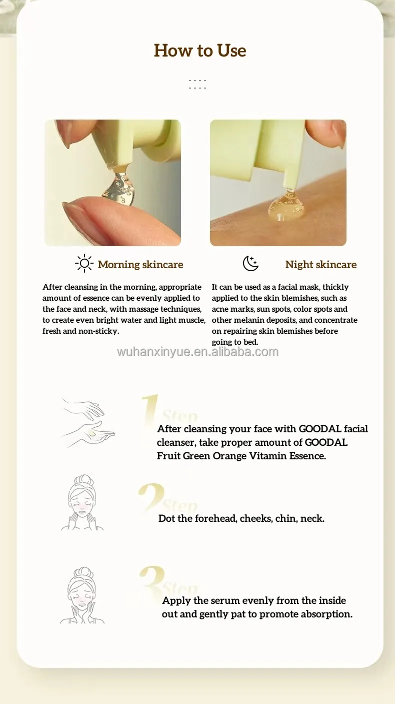 GOODALL Facial Essence - Green Tangerine Vitamin C Serum