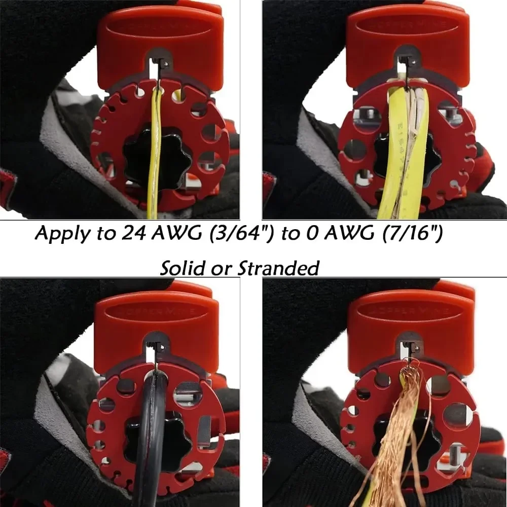 Universal Handheld Quick Stripper - Efficient Wire Demolisher