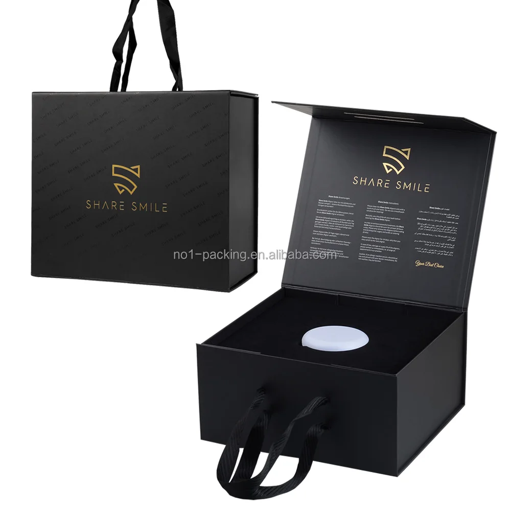 Custom Paper Rigid Cardboard Magnetic Teeth Orthodontic Retainer Dental ...