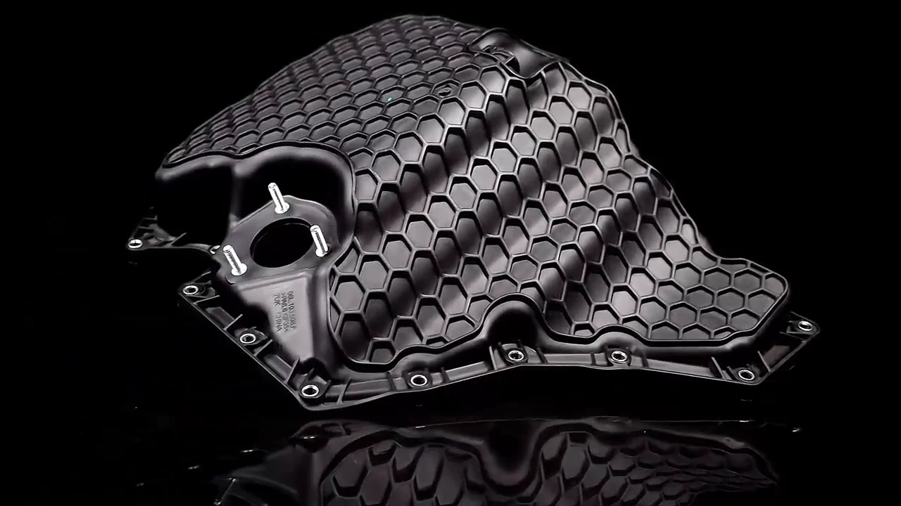 Car Parts Auto Engine System Oil Sump Aluminum Oil Pan 06k103600r ...