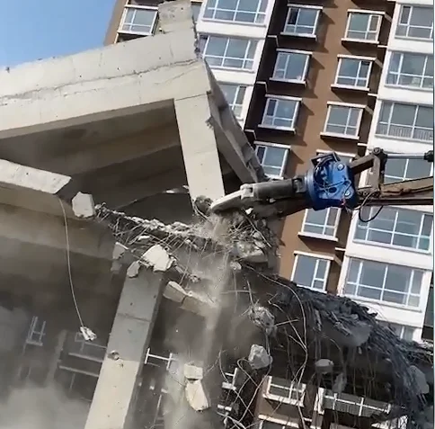 22ton Hydraulic Shear Excavator Steel Shear for Demolition