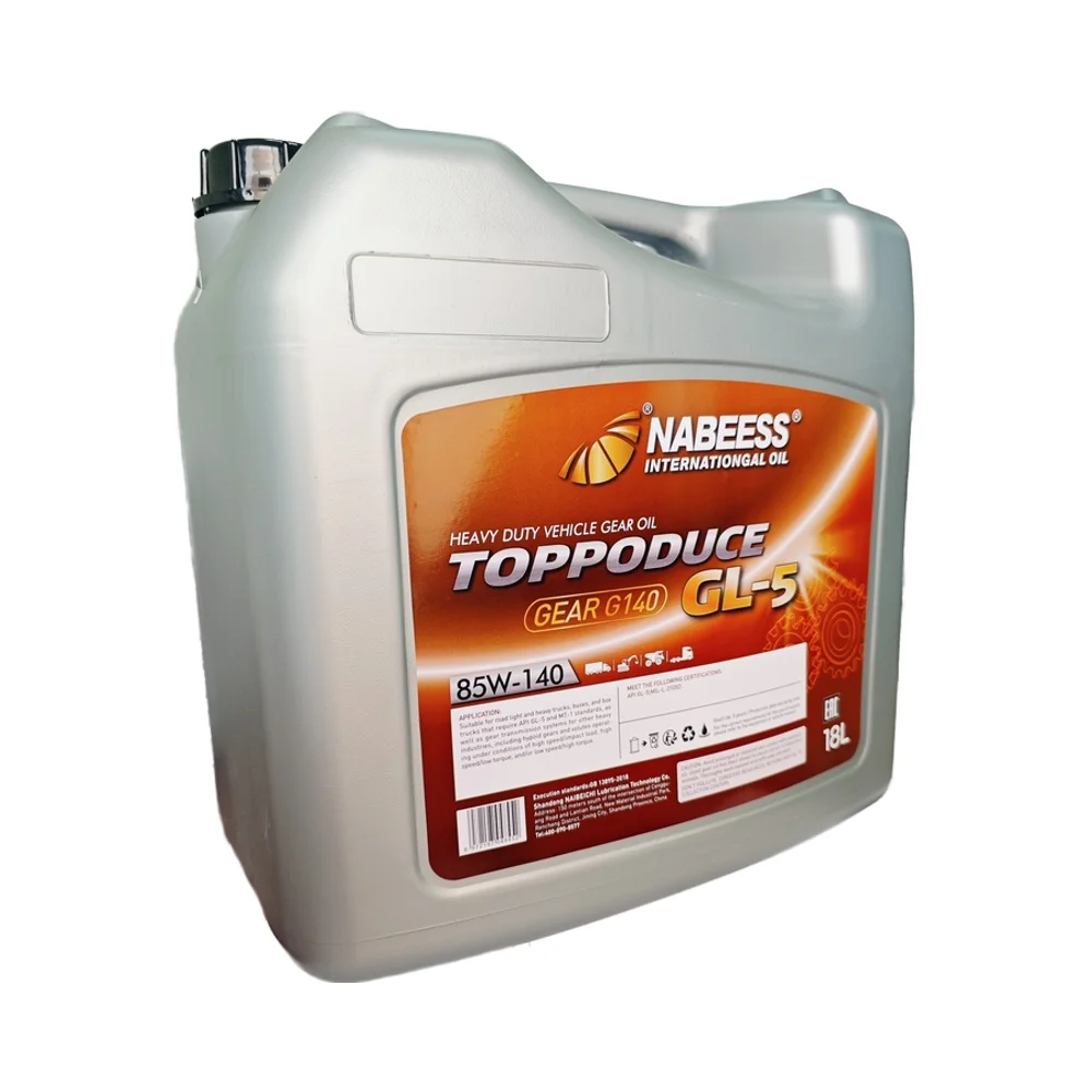 SAE 85W140 High-Level Gear Oil from China Vehicle Engine Lubricant Compound