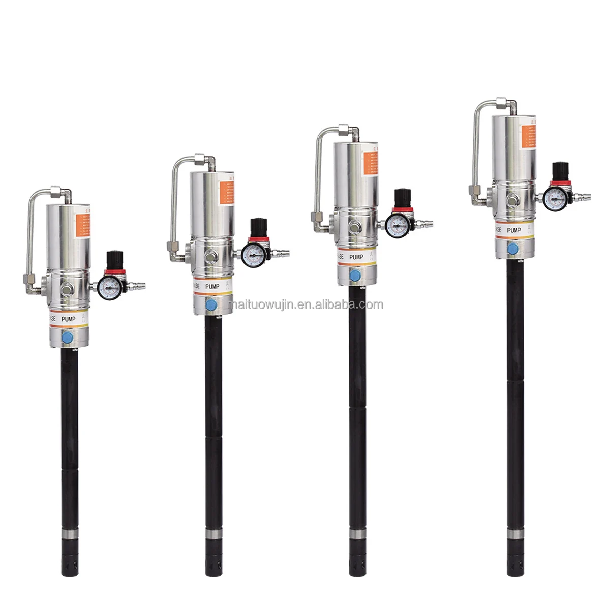 High Pressure Air Operated Grease Pump Kit Pneumatic Lubrication Barrel ...