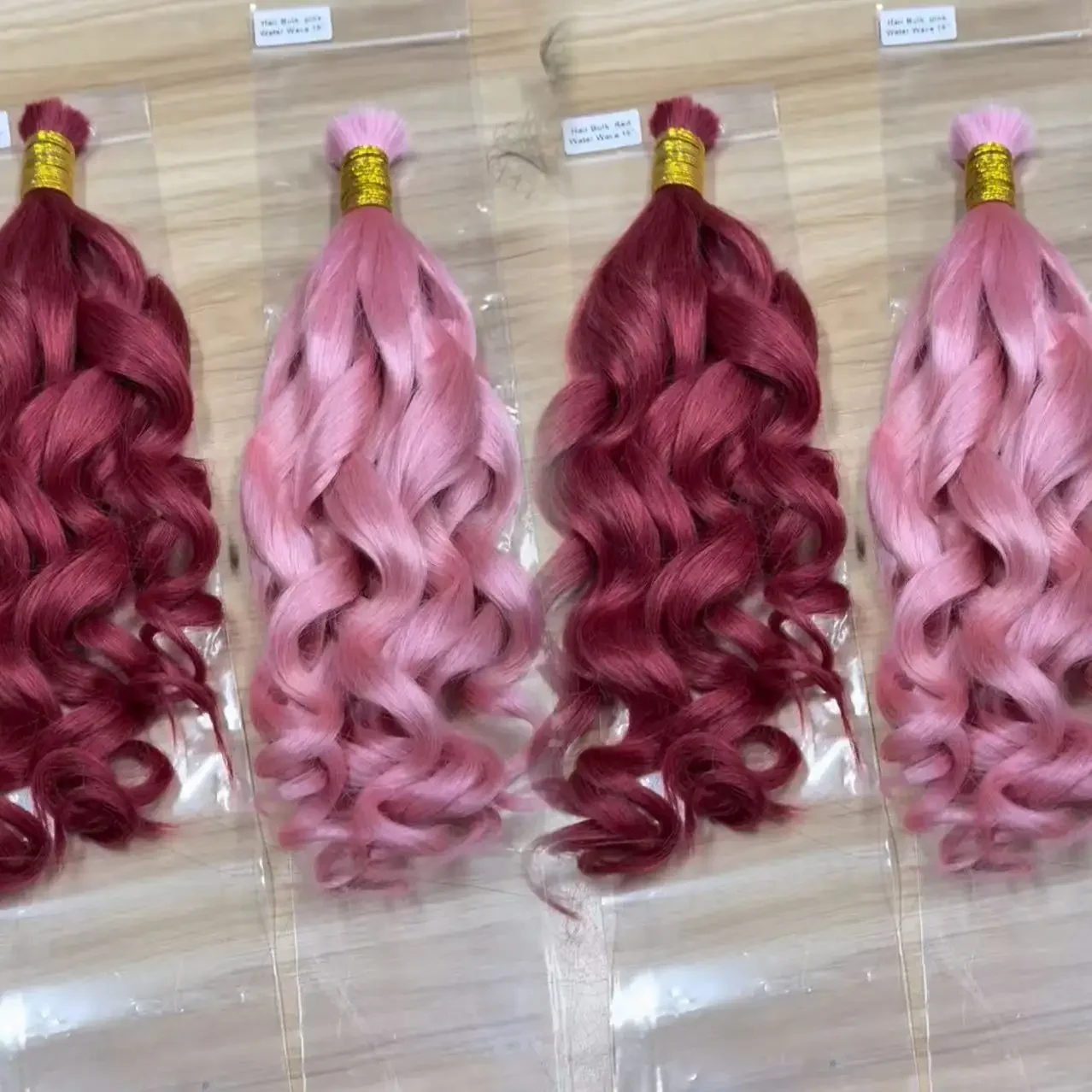 Goodluck Wholesale Wet And Wavy Bulk Human Hair For Braiding No Weft ...