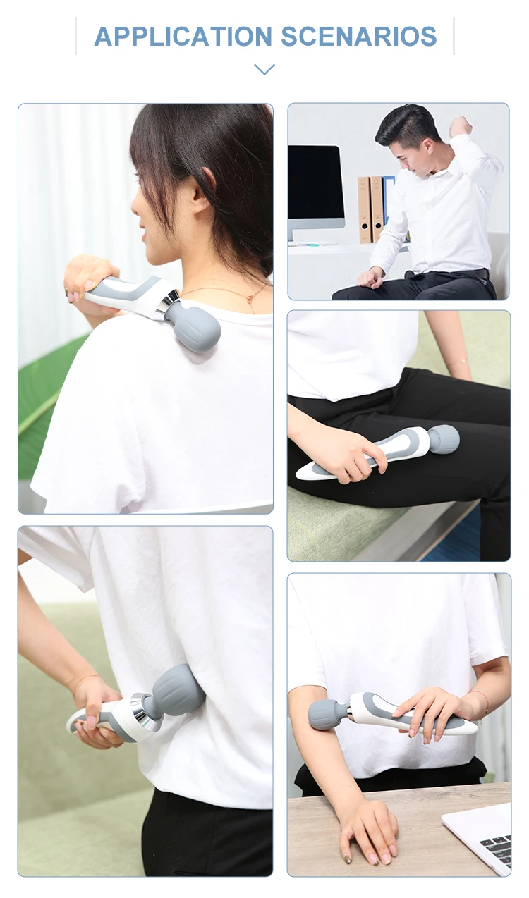 MINI Vibration Massage Hammer Handheld Vibration Massage Stick ...