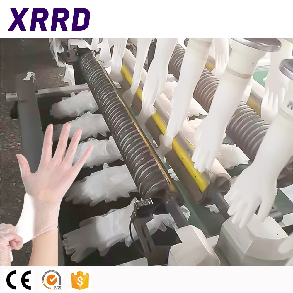 Automatic Pe Disposable Glove Machine Production Line Glove ...
