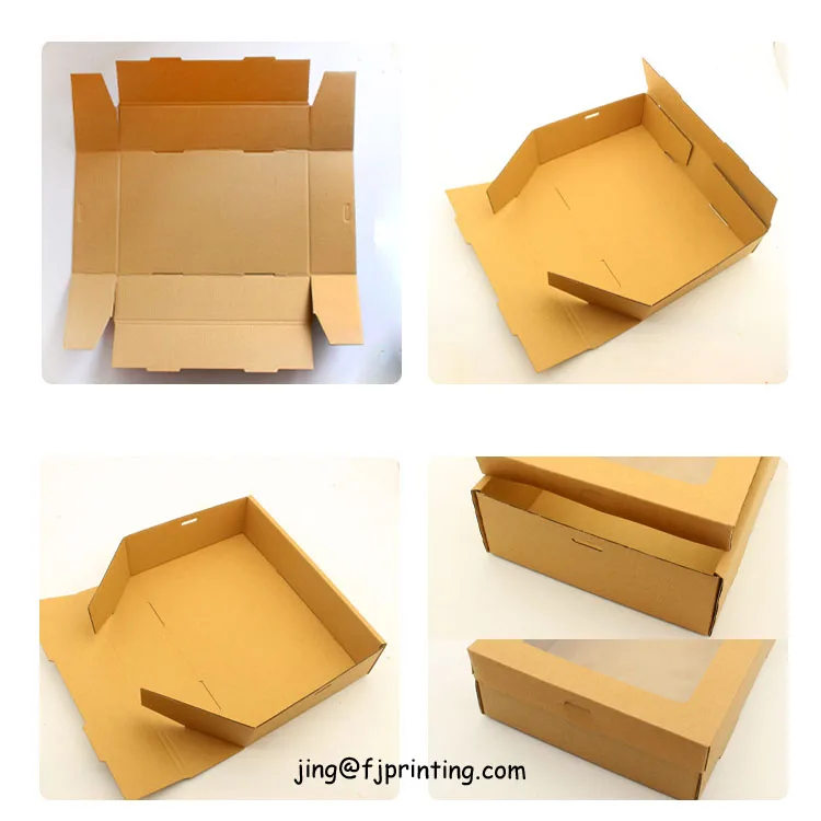 Custom Printing Eco Friendly Corrugated Paperboard Outside Door Take ...