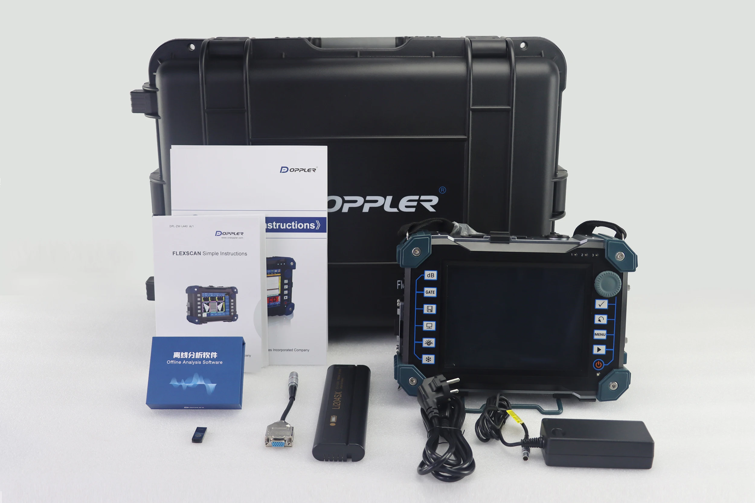Flexscan Portable Phased Array Ultrasonic NDT Testing Equipment from ...