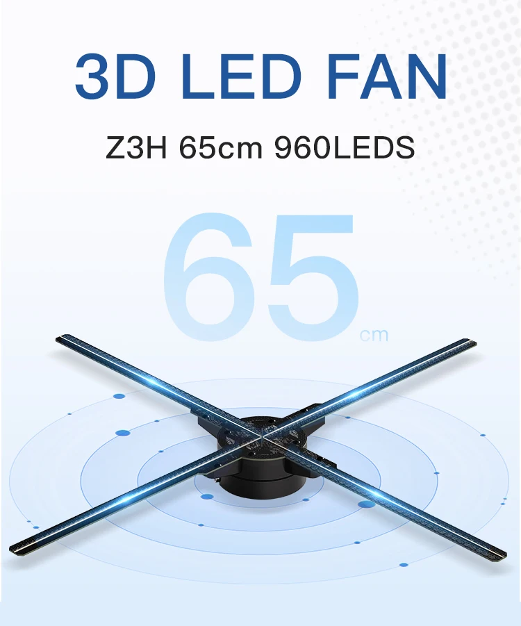 3D Hologram Fan - Enhance Your Store Display with LED Video Wall