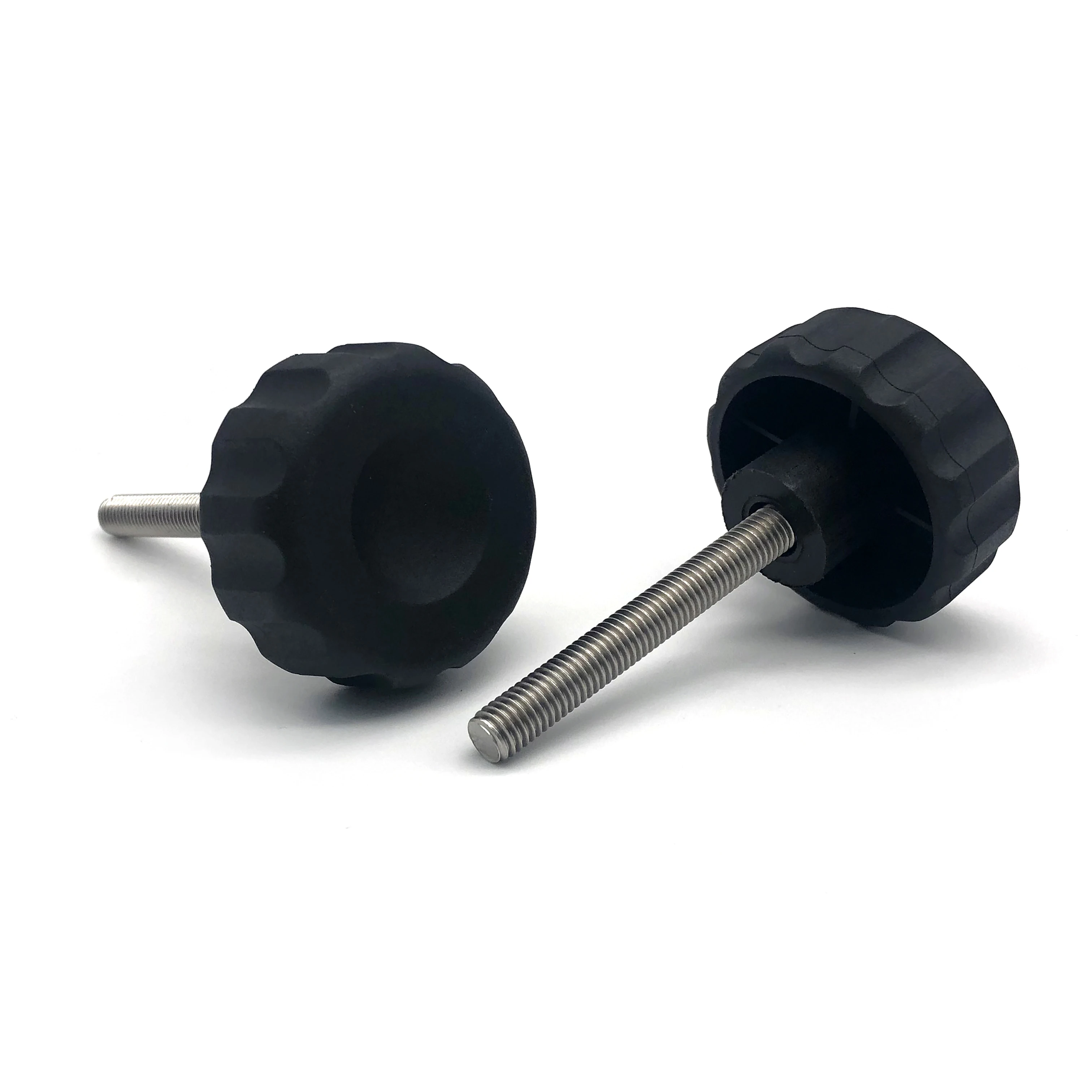 Plastic Knob Screws M5 M6 M8 M10 Star Head Type Black Plastic Knob Handtigh Screw Handle - Buy ...