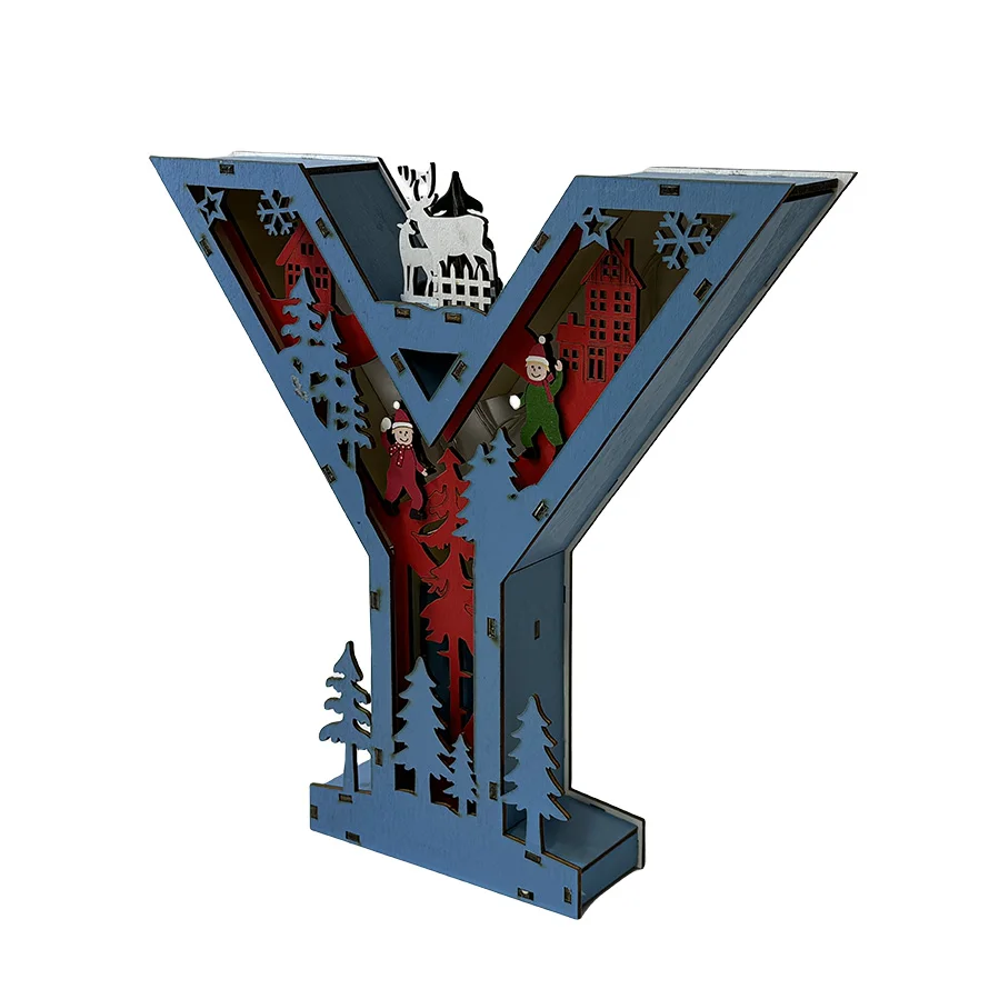 Letter Y Shape Wood Crafts Wooden Boxes Wall Signs Wood Crafts Home ...