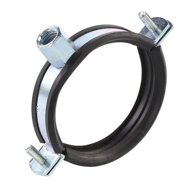 Alibaba.com: Metal Pipe Clamp with Rubber Support, Concrete Mounting ...