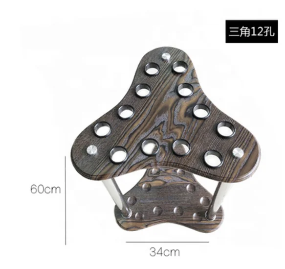 Professional Grey Color 100 Pcs Push-on Billiard Snooker Cue Tips 9mm