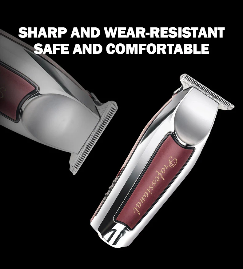 Professional Hair Rechargeable Electric Hair Trimmer Best Haircut ...