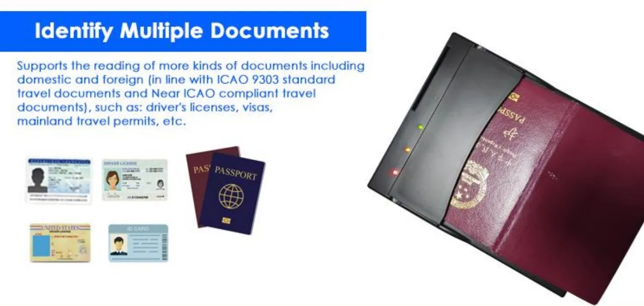 HFSecurity National Registration Identity Authentication Fingerprint ...