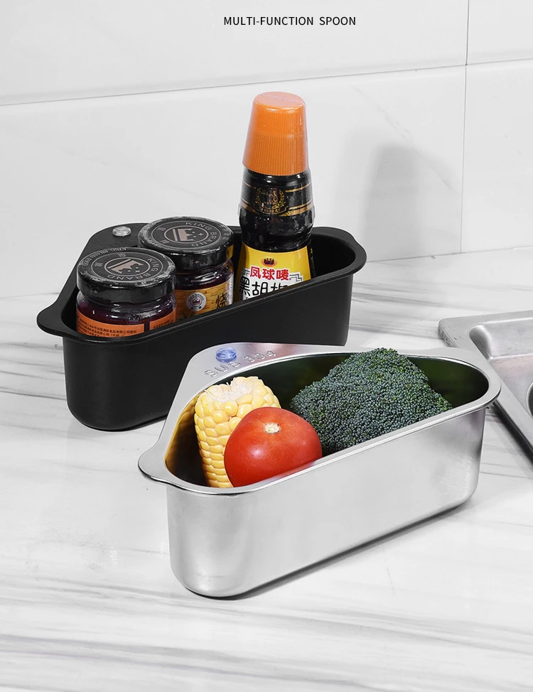 304 Stainless Steel Kitchen Sink Strainer Rack - Durable & Versatile