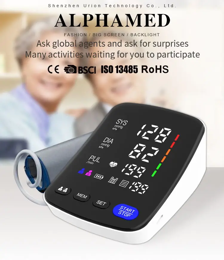 Best Digital BP Machine Ambulatory Blood Pressure Monitor Upper Arm ...