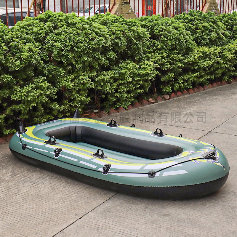 Custom 3 Person Inflatable Raft Boat,Pvc Blow Up Fishing Boat For ...