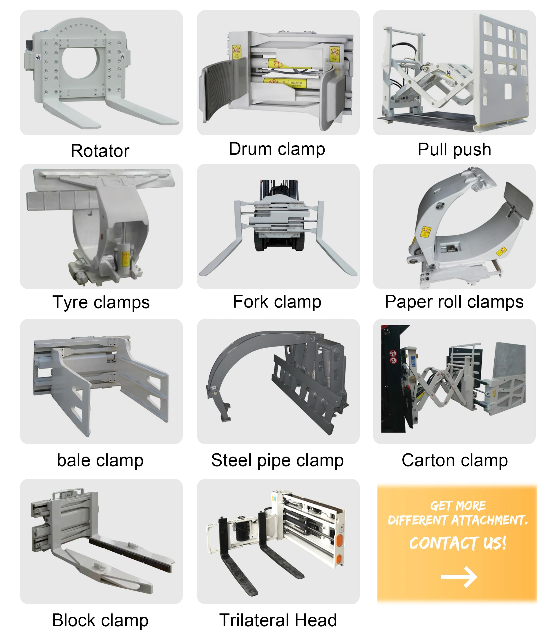 Forklift Accessories - Heavy Duty Attachments for Material Handling