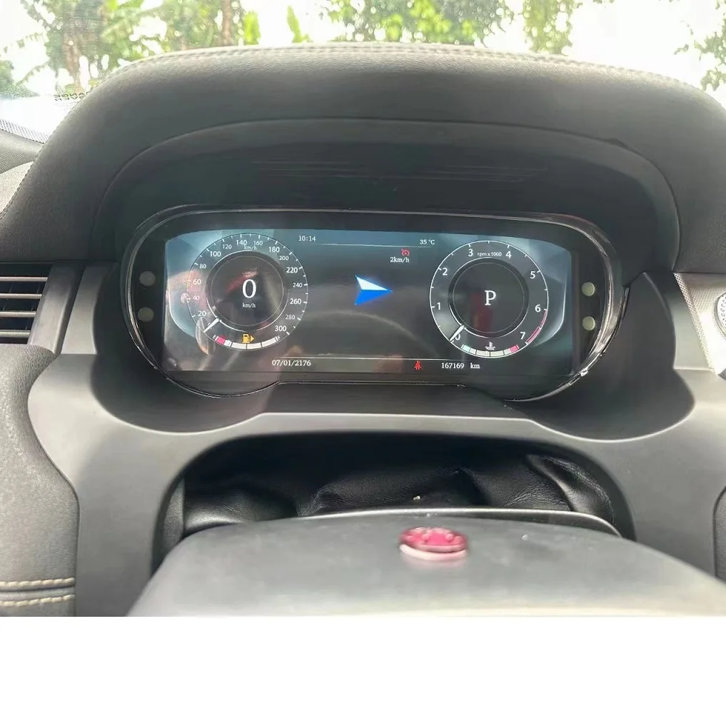 12.3" Car Dashboard Virtual Instrument Digital Cluster Cockpit LCD ...