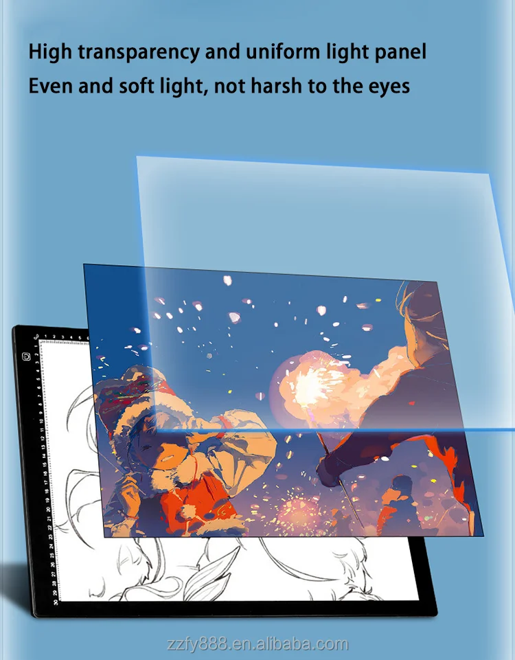 Hot Sale LED Tracing Table Pad Light Box A3 - Portable & Bright