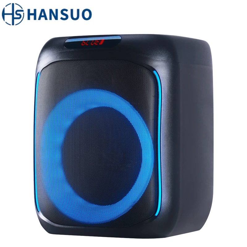 HANSUO Outdoor Subwoofer Sound Woofer Portable KaraokeAudio TWS ...