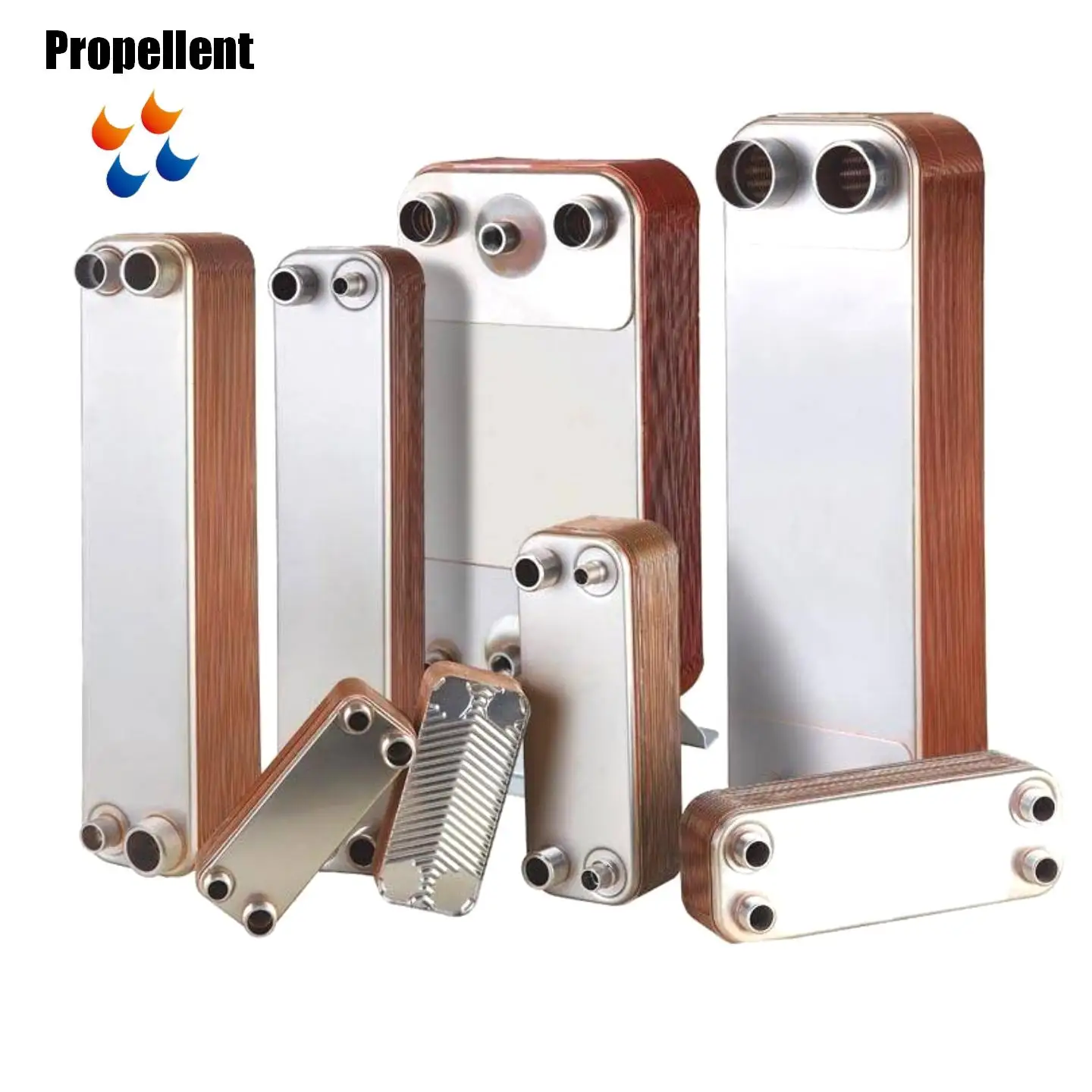 Nitrogen Gas Cooler Plate Heat Exchanger Brazed Type 30 Bar - Buy Brazed Plate Heat Exchanger ...