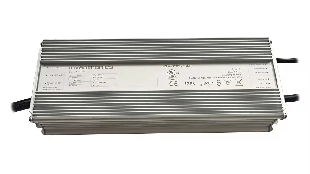 North American Led Driver 320w High Voltage 480v Inventronics Driver ...