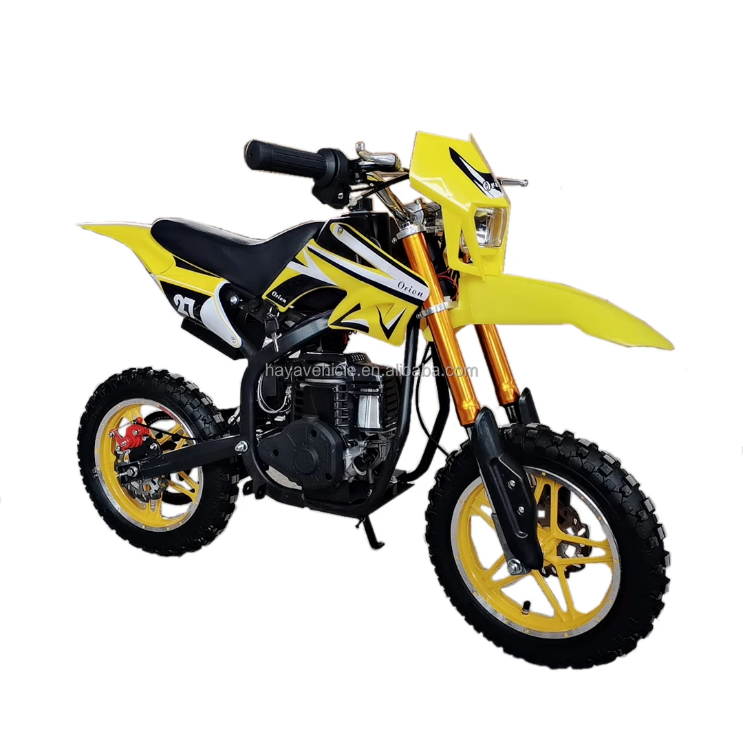 Electric Start 49CC Mini Motorcycles Mini Dirt Bikes With Front Light ...