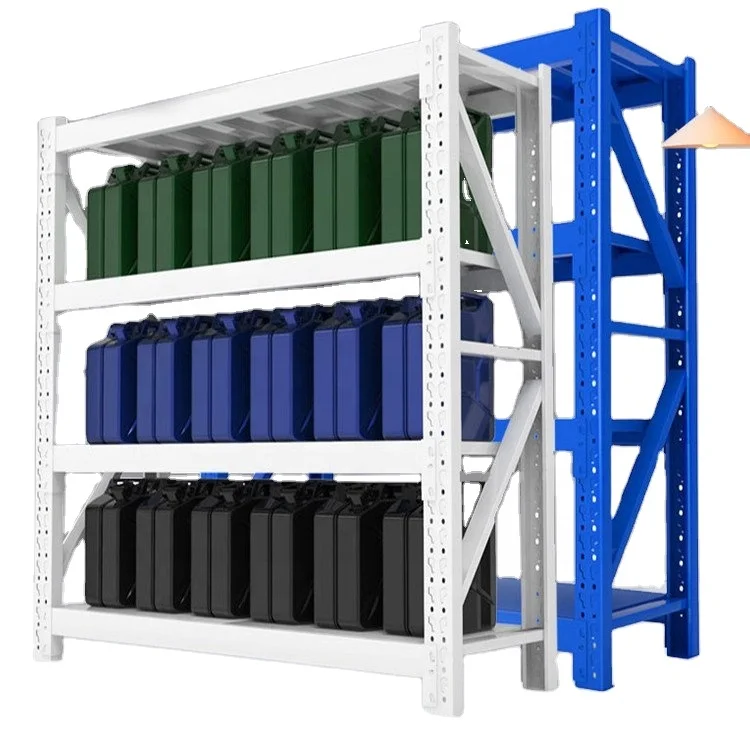 Metal warehouse shelves medium duty storage shelf storage racks ...