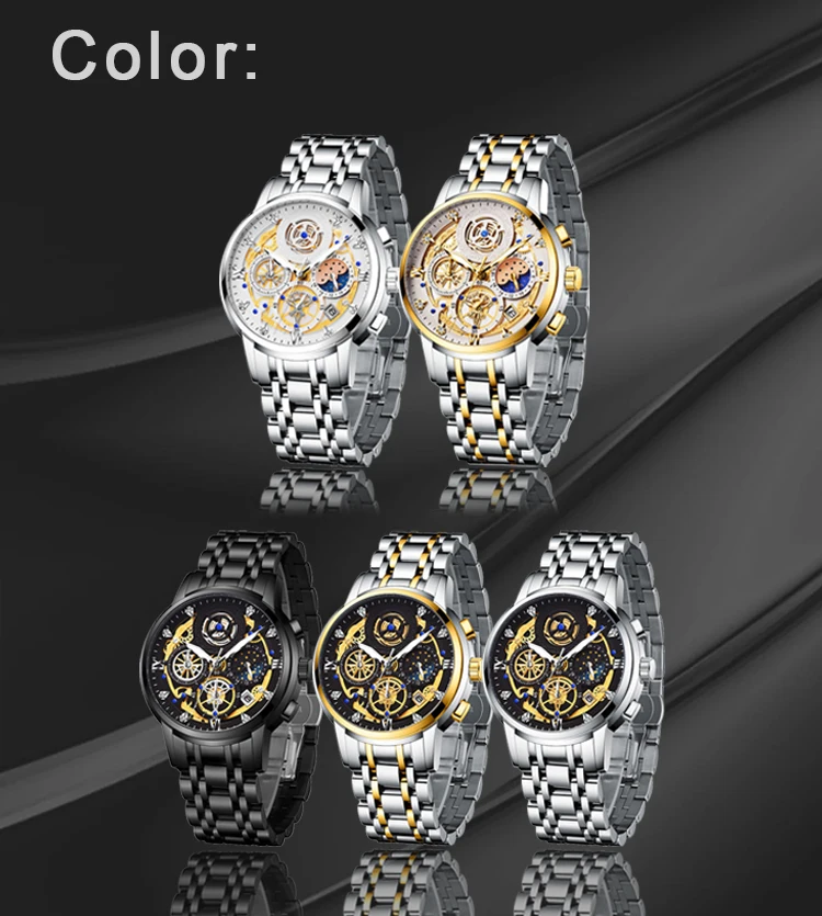 High Quality Custom Designer Mens Hollow Out Wrist Watches Luminous ...