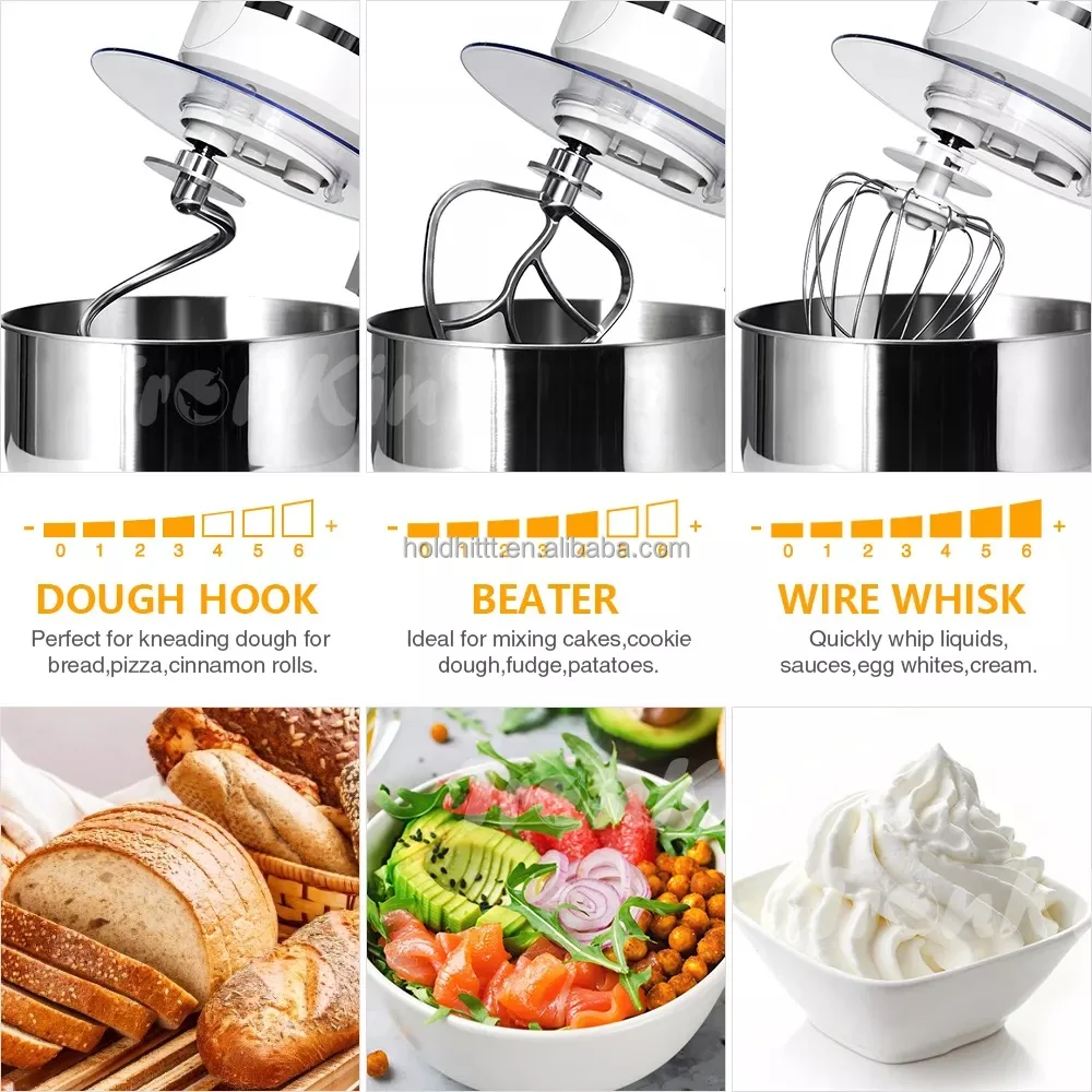 Professional Electric Multifunction Stand Mixer for Baking