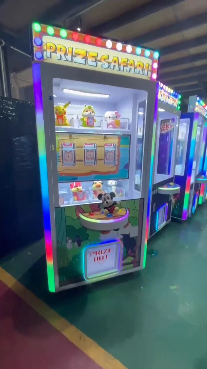 2024 Prize Wheel Spin Coin Operated Prize Locker Arcade Game - Buy ...