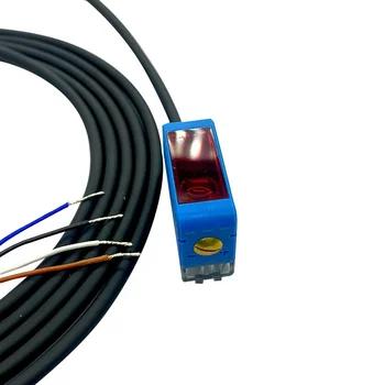 300mm Detect Distance Photo Sensor Ip67 Waterproof Optical Sensor 12-24 ...