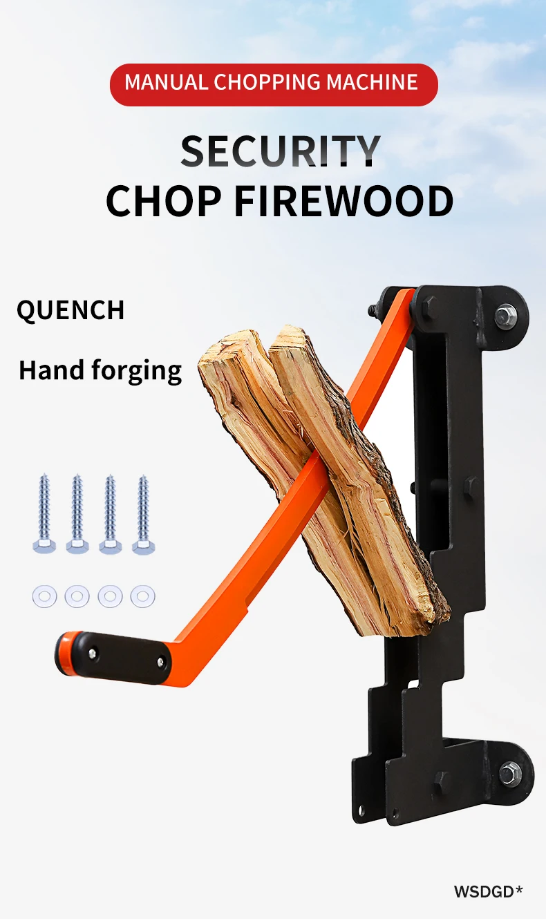 Cheap Simple Portable Vertical Firewood Processor Wood Log Splitter ...