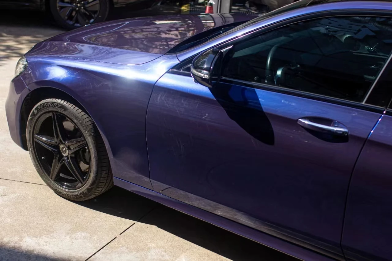 Vehicle Color Wrap Sample Swatches - DIY Automotive Vinyl