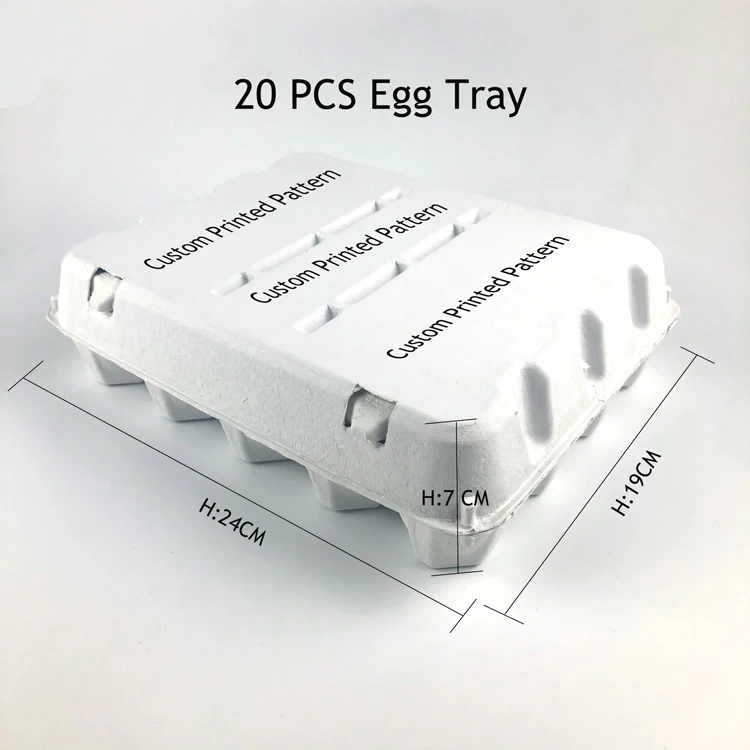 Glossy & Matt Laminated Egg Packaging Boxes Egg Cartons with Embossing ...