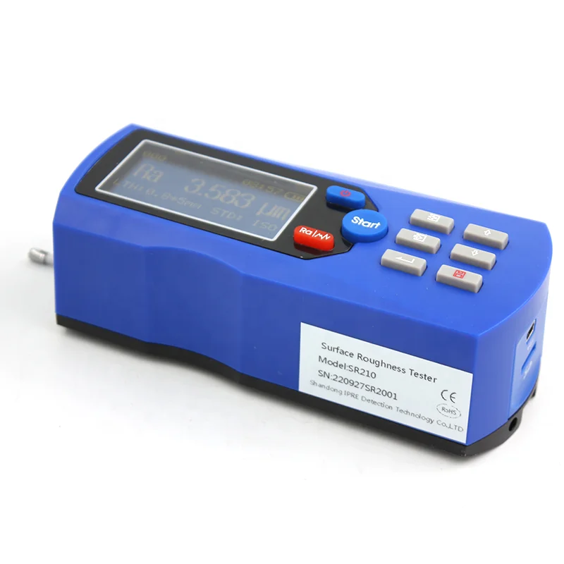 Portable Surface Roughness Tester Surface Roughometer Diamond Probe ...