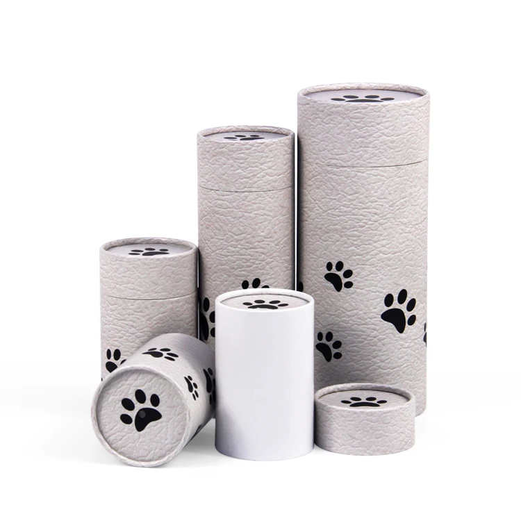 Wholesale Customized Biodegradable Animal Paw Printed Cremation Pet Urn ...