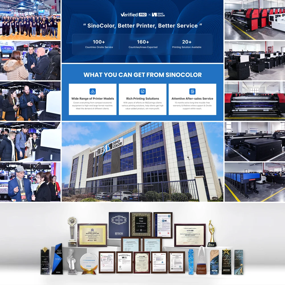 Alibaba.com: Sinocolor 1.6m Eco Solvent Printer with Epson I3200 head ...