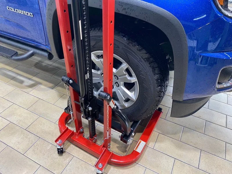 Mobile Mechanical Car Side Lift - 816kg Lifting Capacity