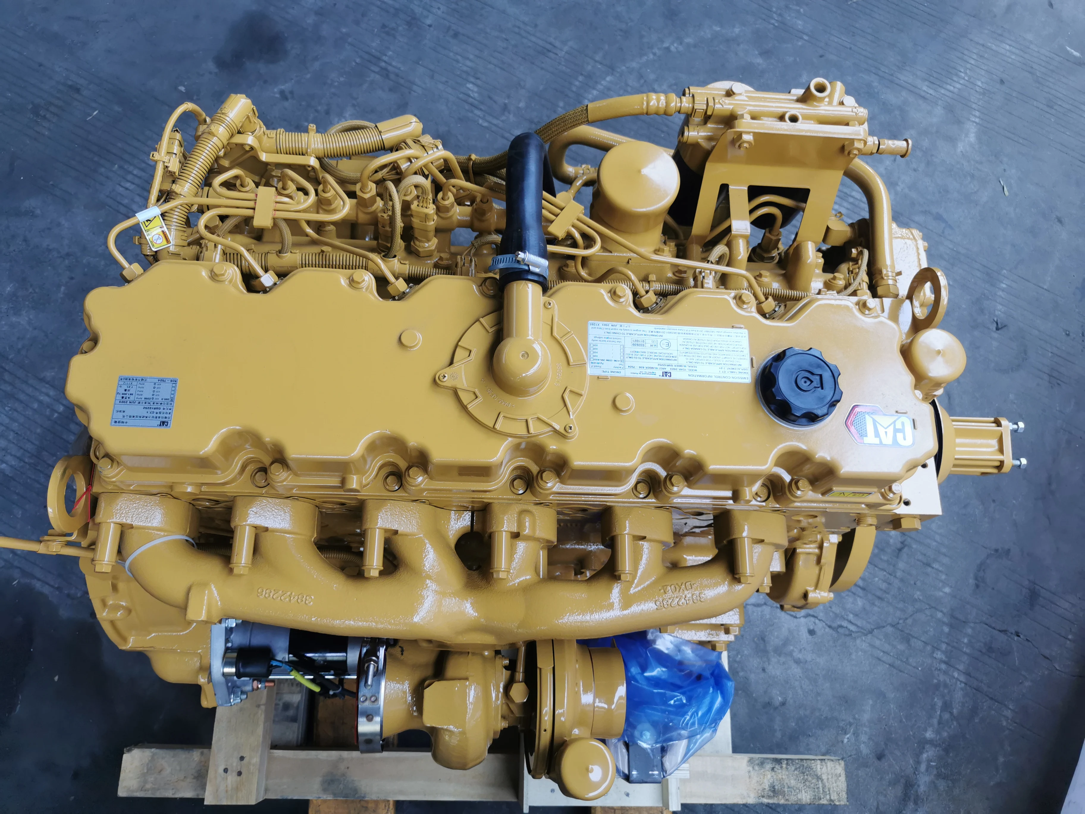 Caterpillar Engine Assembly C7.1 636-7524 New Carter Engine G9r12252 ...
