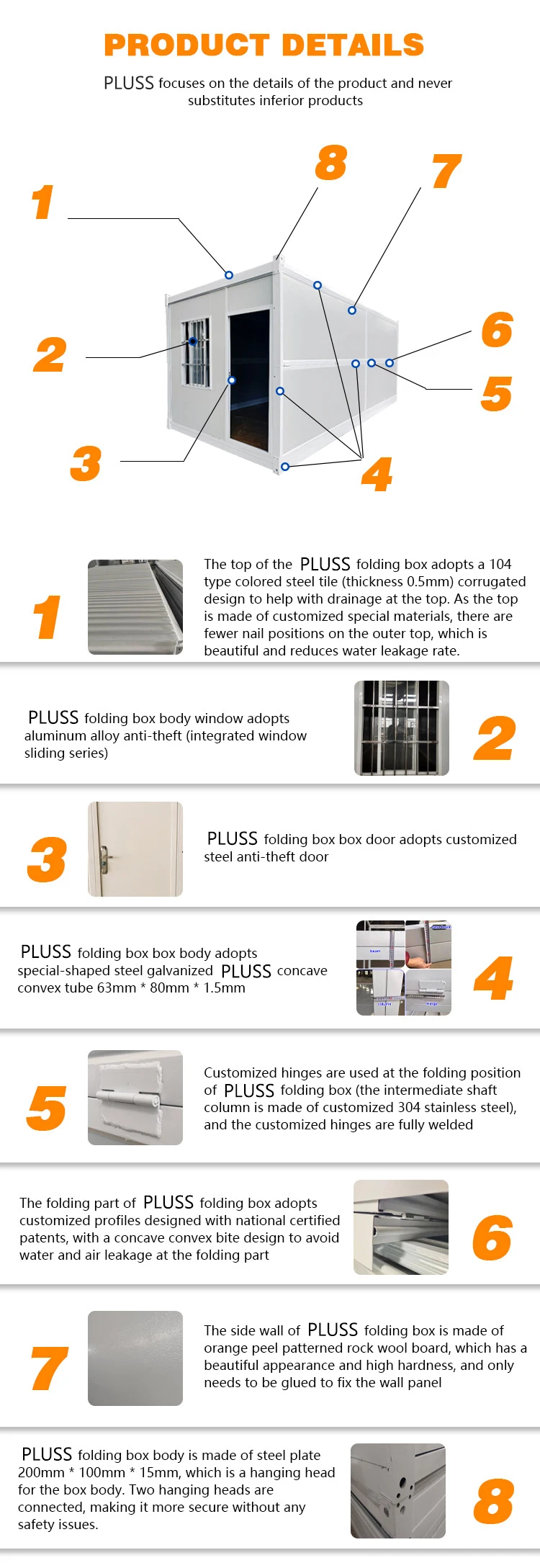 Prefab Apartment Office Family Business Prefabricated Wide Span Steel ...