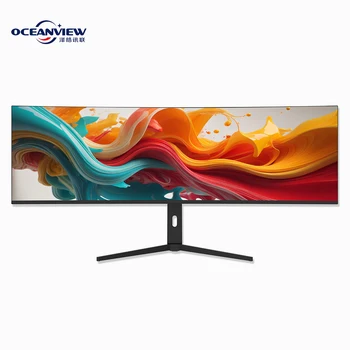 49 Inch 5k Curved Pc Dqhd 60hz 144hz Gaming Monitor Hdmi Dp2.1 - Buy 49 ...