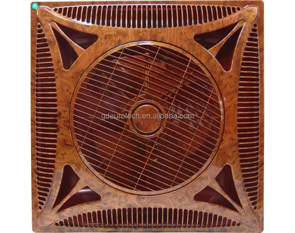 60*60cm Ceiling Mounted Fan with Remote Control - ABS Square